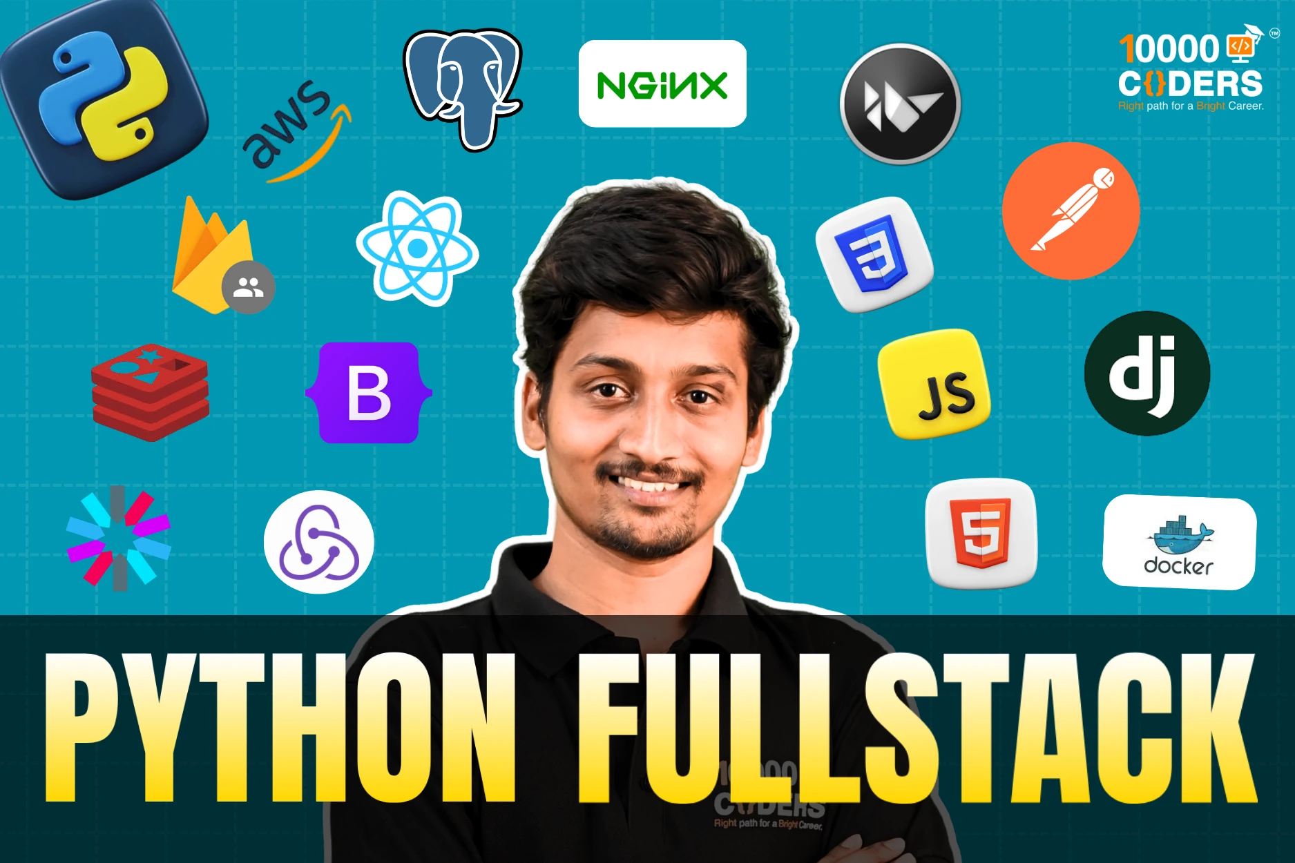 Top Python Full Stack Course in Hyderabad & Bangalore | 10000coders