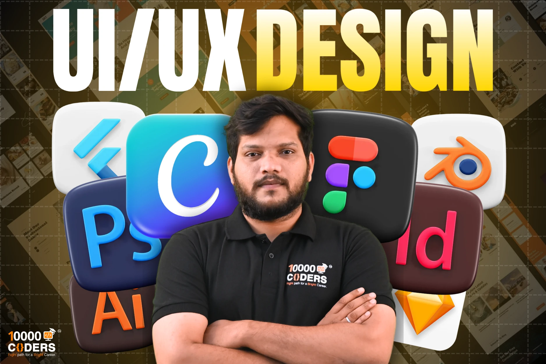 UI/UX Design Course in Hyderabad & Bangalore | 10000coders